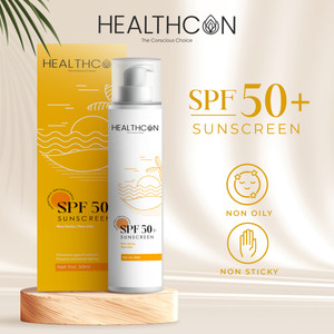 HEALTHCON Sunscreen - SPF 50+ PA+++ SPF 50+ Potion Sunscreen For Deep ...