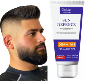 Chekdu Sunscreen - SPF 50 PA+++ Sunscreen Lotion SPF50 PA+++ For Indian ...
