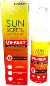 DOOMSDAY Sunscreen - SPF 40 PA+ sun screen uv rest for sun protection ...