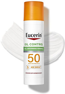 Eucerin Sunscreen - SPF 50 oil control lightweight sunscreen lotion for ...