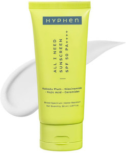 HYPHEN Sunscreen - SPF 50 PA++++ All I Need Sunscreen | Brightens ...