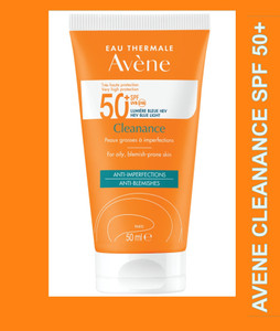 Avene Sunscreen - SPF 50 PA+ CLEANANCE Eau Thermal Very High Protection ...