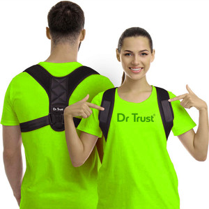 Dr. Trust USA Adjustable Shoulder Back Support Belt for Men & Women ...