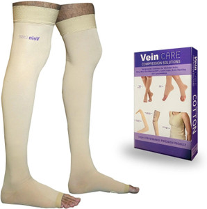 Vein Care Stocking for Varicose Veins - Above Knee Supoort(XS) Knee ...