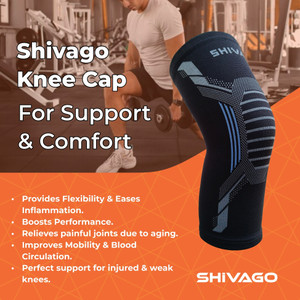 Shivago Premium Knee cap For Men,Women ,Gym Squats SVGVCT0012 Knee ...