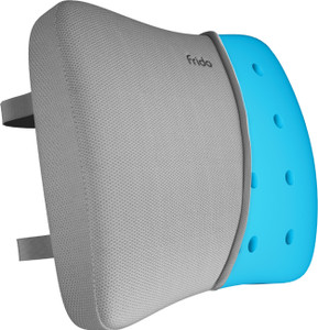 Frido Back Support Lumbar Cushion, Improves Posture While Sitting, with ...