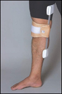 orthosplint Push Knee Splint for Men & Women, Hinged Knee Brace for ...