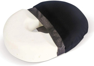 METRON Thick Donut Ring Cushion Pillow for Piles Coccyx Tailbone Back ...