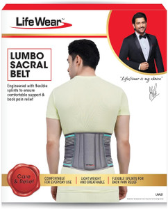 Lifewear Lumbo Sacral Belt Back / Lumbar Support - Buy Lifewear Lumbo ...