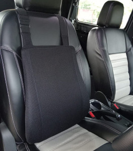 HOMBOX Car Backrest Memory Foam Cushion Back , Lumbar Support (Black ...