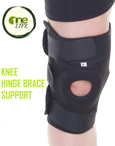 OneLife KNEE HINGE BRACE/SUPPORT FOR STABLIZING & COMPRESSION OPEN ...