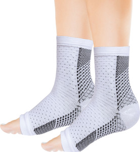 FABdon Neuropathy Socks I Open Toe Ankle Compression Foot Cover I ...