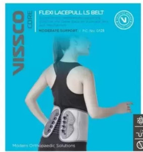 VISSCO FLEXI LACEPULL LS BELT 0125 REGULAR (S, M) Back / Lumbar Support ...