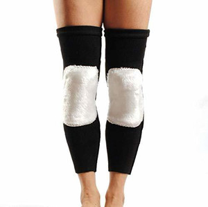 Iywish Men Women Cashmere Knee Braces Supports Pads Leg Warmer Winter ...