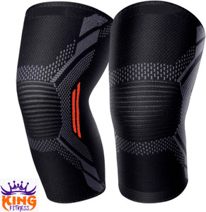 KING FITZ 3D KNEE CAP/SLEEVES WITH COMPRESSION FOR JOINT PAIN RELEIF ...
