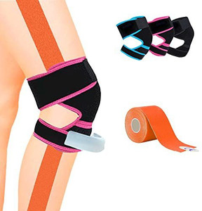 Letdle Pink Patella Knee Braces For Knee Pain Men & Women With Muscle ...