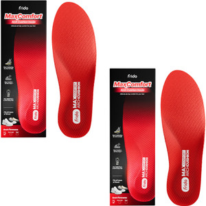 Frido Max Comfort Soft Arch Cushion Insole, Small (4 to 7 UK) Pack of 2 ...