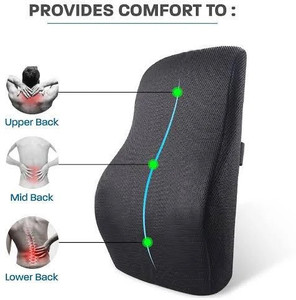 Snug Stuff Orthopedic Back Rest Cushion / Premium Air Mesh Fabric Back ...