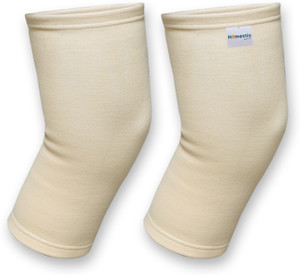 HOMESTIC Knee Cap|Cotton 4 Way Compression Joint Pain Knee Sleeves|Size ...
