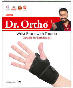 Dr. Ortho Wrist Brace with Thumb, Wrist Splint Hand Brace for Men ...