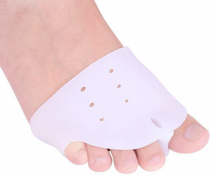 MANTAVYA Silicone Foot Fingers Toe Corrector Protector Bunion Pads For ...