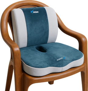 DEBIK Orthopedic Seat Cushion and Lumbar Support Pillow for Office ...