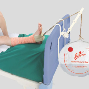 FLAMINGO Comfortable Skin/Foot Traction Kit-Maximum Aeration, Low ...