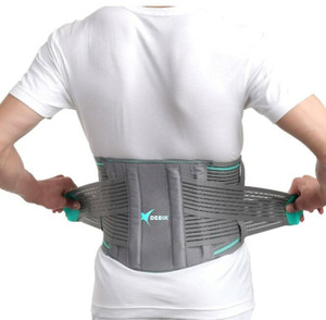 DEBIK Lumber Sacral Belt for Lower Back Pain Relief with four Aluminum ...