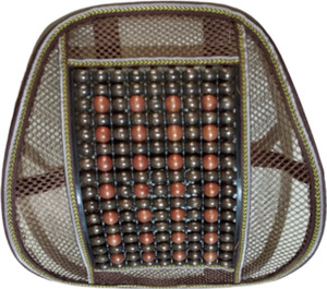 Q1 Beads Wooden Beads Back Rest/Lumbar Support Cushion Suitable for ...