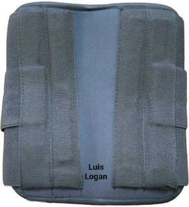 LUIS LOGAN Contour Lumbo Sacral (LS Belt) with Double Support (GREY,XXL ...