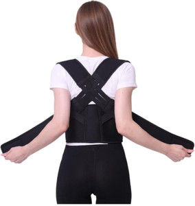Ahs Products Body Back Posture Correcting Belt Backbone Clavicle Brace ...