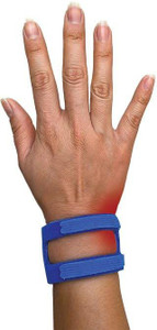 WristWidget (Blue) Adjustable Wrist Brace For Tfcc Tears One Size Fits ...