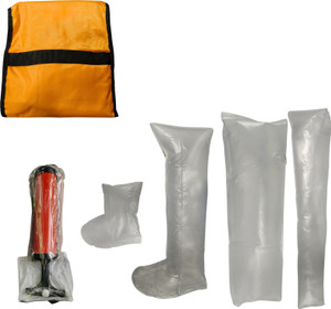 HCG HEALTH CURE GENERATION PVC Fracture Air Splint Pack of Ankle foot ...