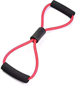 SHINING LIFE Figure 8 Shaped Resistance Band Chest Expander Small ...