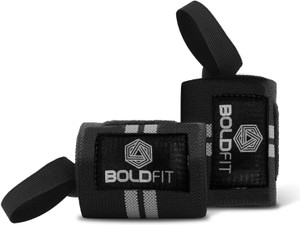 BOLDFIT Wrist Band Belt Wrap Brace Strap for Men & Women Pain Gym Grip ...