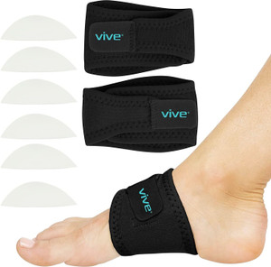 VIVE Arch Brace Plantar Fasciitis Strap for Foot Pain, High Arches and ...