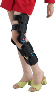 FLAMINGO R.O.M. Knee Brace - Sturdy Metal Strips, Range of Motion ...
