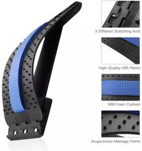 HOIGADGETS Adjustable Magic Back Pain Relief Lumbar Region Support Back ...