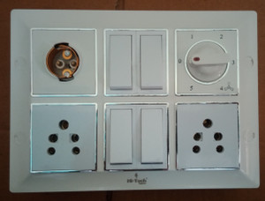 cromium 12 modular extension board 2 Socket Extension Boards Price in ...