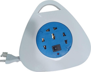 BAJAJ EXTENSION REEL 5 MTR CABLE 3 Socket Extension Boards Price in ...