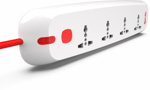 Fybros Titan 4x1 International Sockets Power Extension Box 2 Meter ...