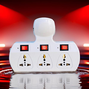 TOOLART Multi Plug Point Universal Socket 10 Amp with Individual ...