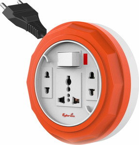 Fybros Comex 2 Pin 2 Year Warranty, 10 Meter Heavy Duty Cable 3 Socket ...