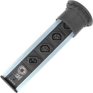 MX Tower Spike Protector 1 In Iec 320-C14 & 3 Out Iec 320-C13 (10 Amps ...