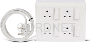 Cordnet Cordnet Premium Modular Extension Board With 3 Core Wire 4 ...