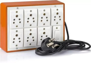 Cordnet Premium Extension Board With 7 Anchor Socket with 1 Anchor ...