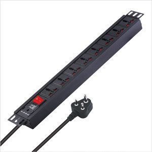 MX Universal Power Strip 5 Amp Wall|Rack Mount With Switch 2794_1.5M 8 ...