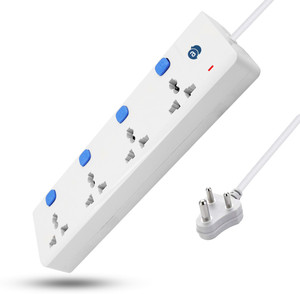 Appster 5 Meter Cable Power Strips Surge Protectors Spike Guard Board 4 ...