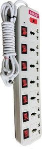 Skeisy Extension Board, 7+7 Multi Plug Points Universal Sockets Strip ...