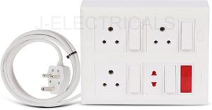 Electro Factory Premium Modular Extension Board With 3 Core Wire 4 ...